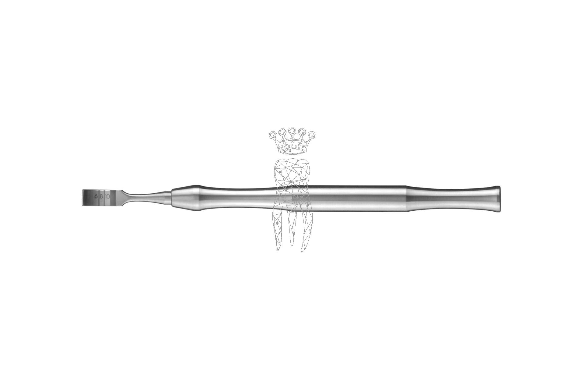 OSTEOTOM curved bone splitting 6.0mm | Carl Martin Onlineshop